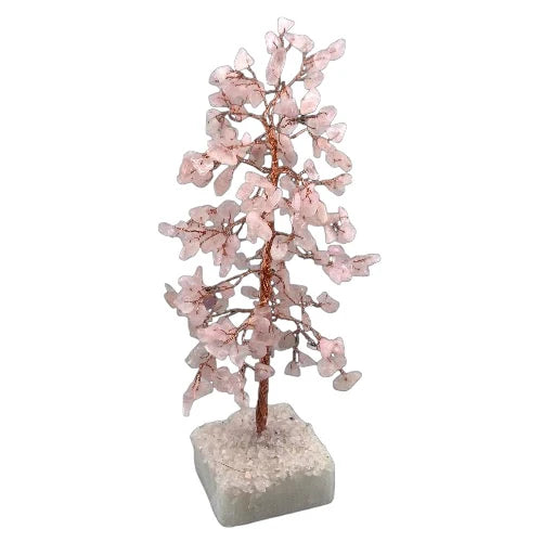 Rose Quartz Gem Tree – The Oracle Shop