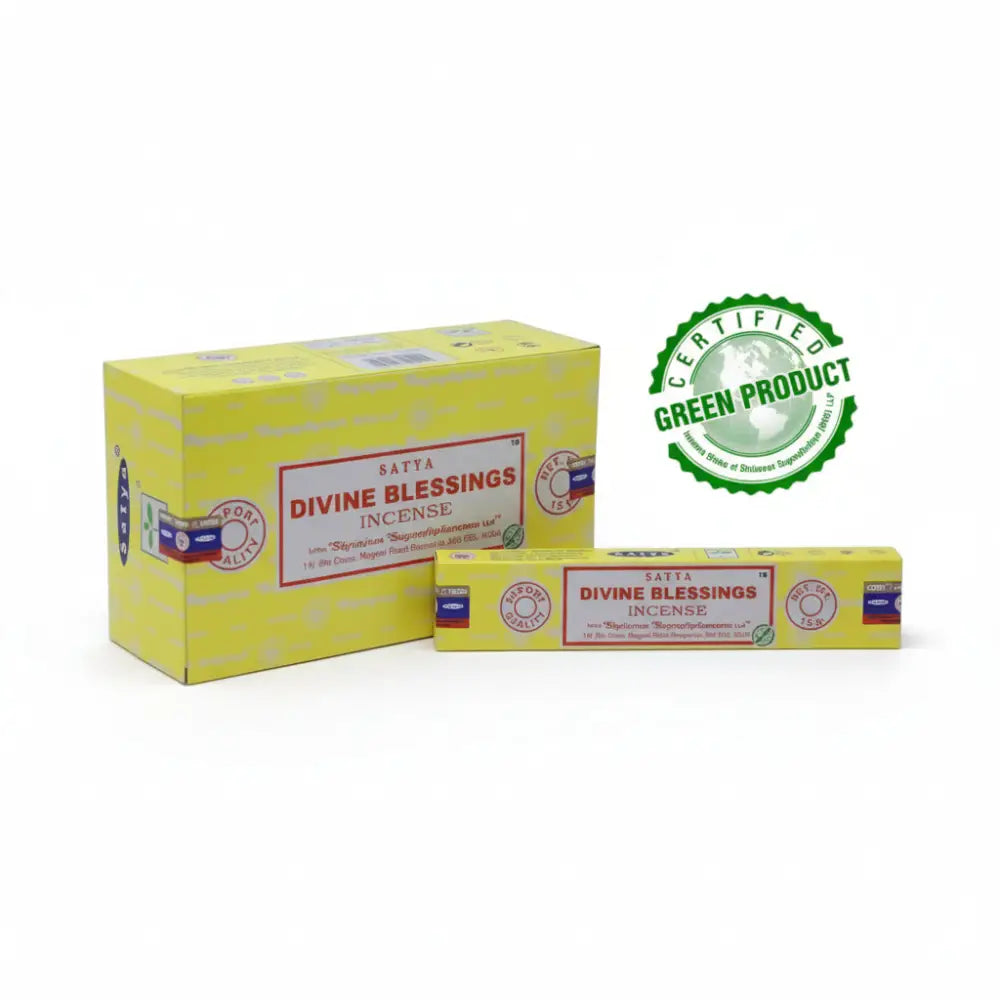 Satya Incense DIVINE BLESSINGS 15gms – The Oracle Shop
