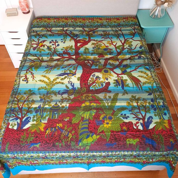 Tapestry - Tree of Life Bedspread/Wall Hanging – The Oracle Shop